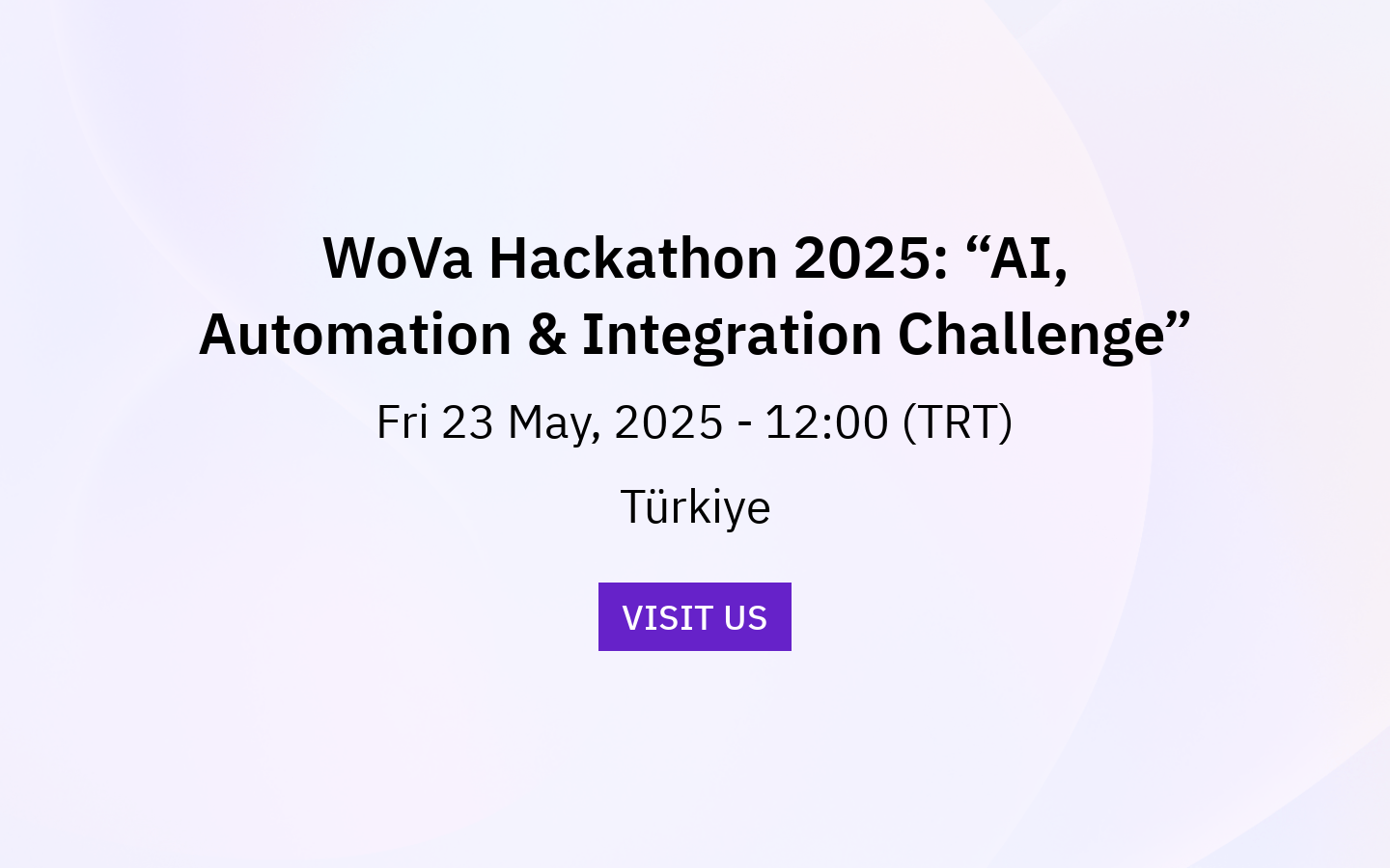WoVa Hackathon 2025: “AI, Automation & Integration Challenge”